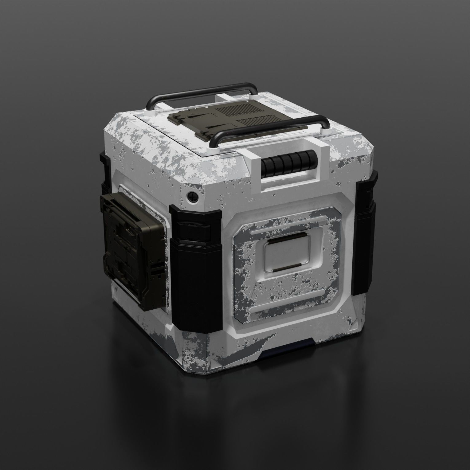Sci-Fi Box Futuristic 3D Model 3D model | CGTrader