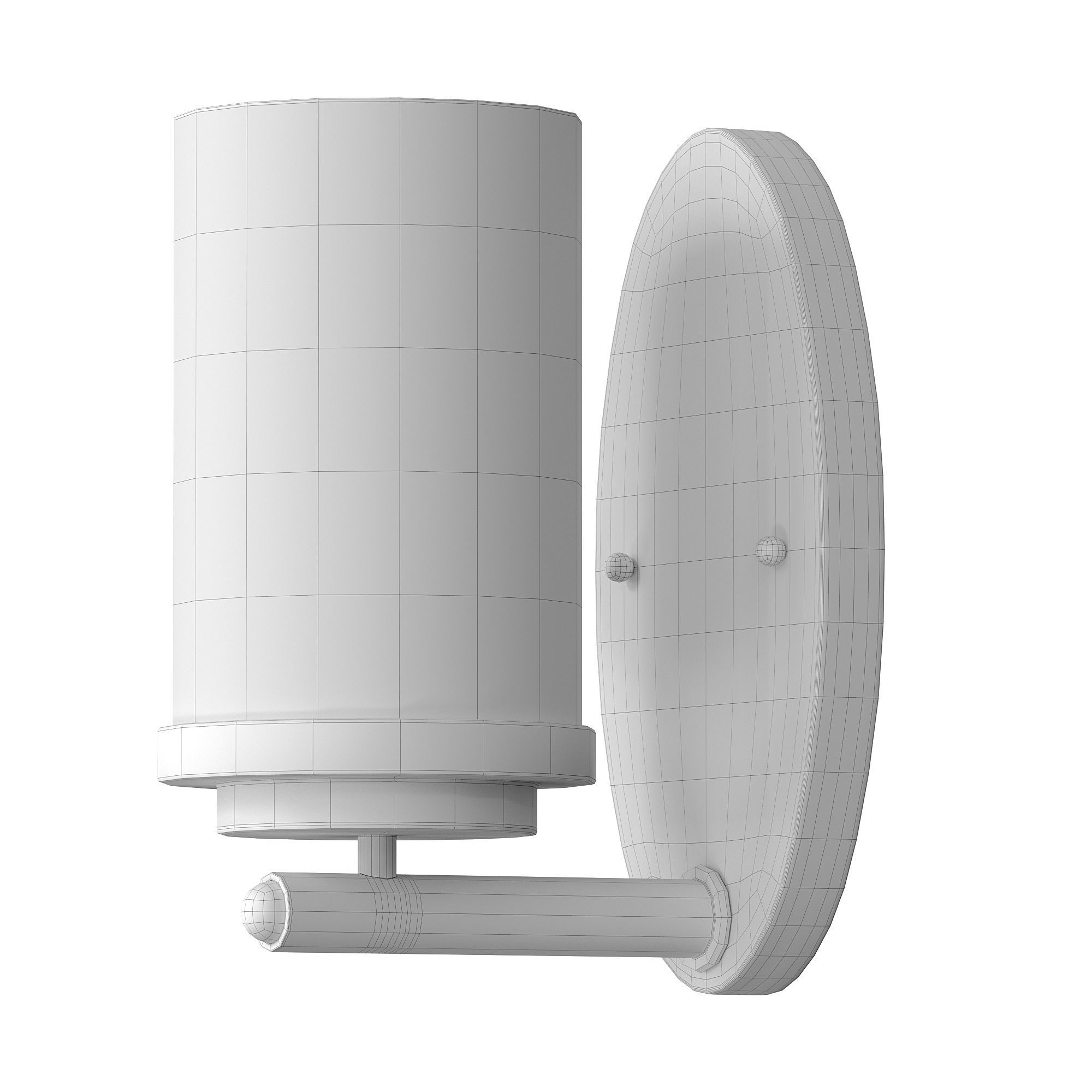 Corona 1 Vanity Light 3D model | CGTrader