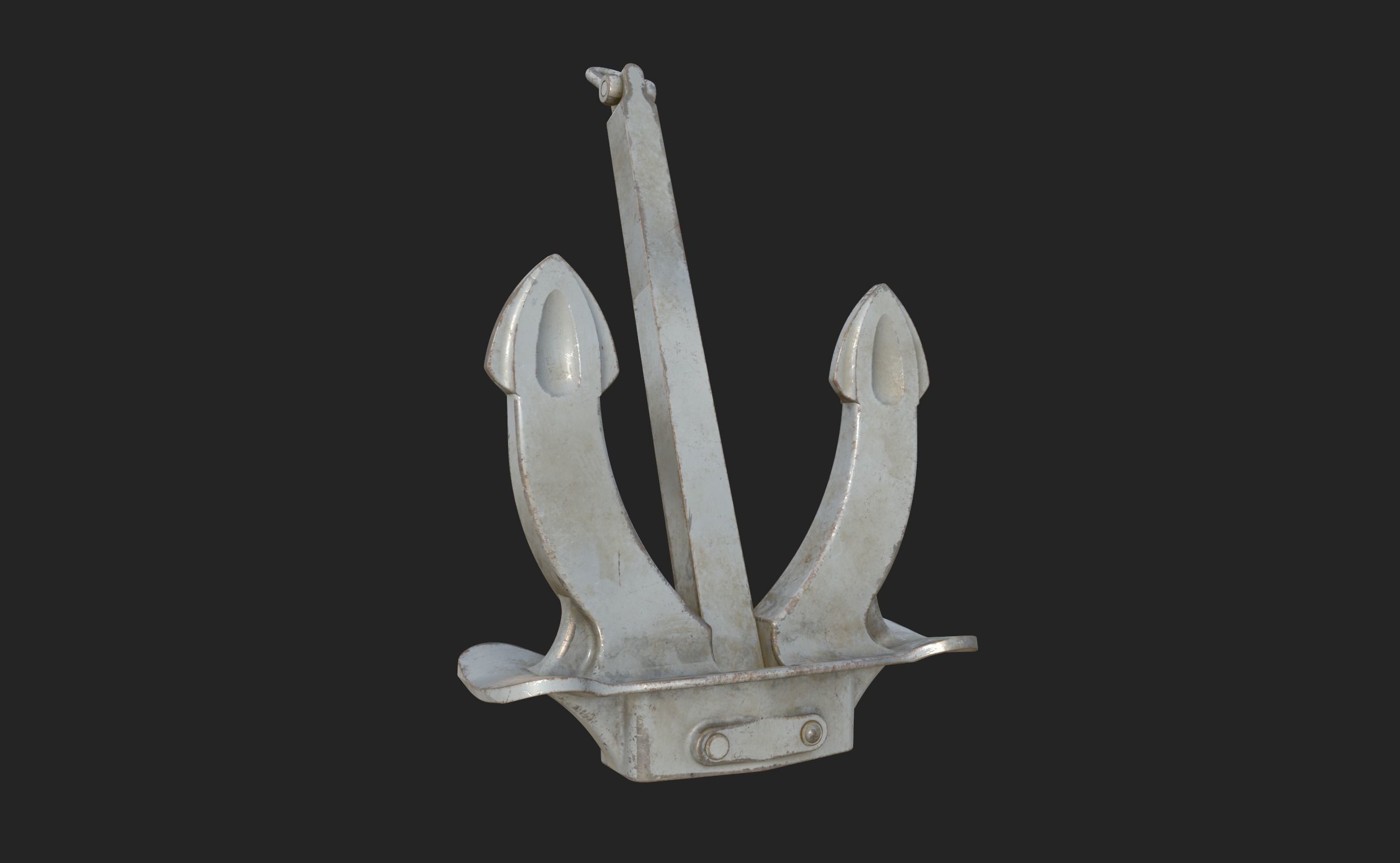 PBR 3D Model Props - Old Ship Anchor 3D model | CGTrader
