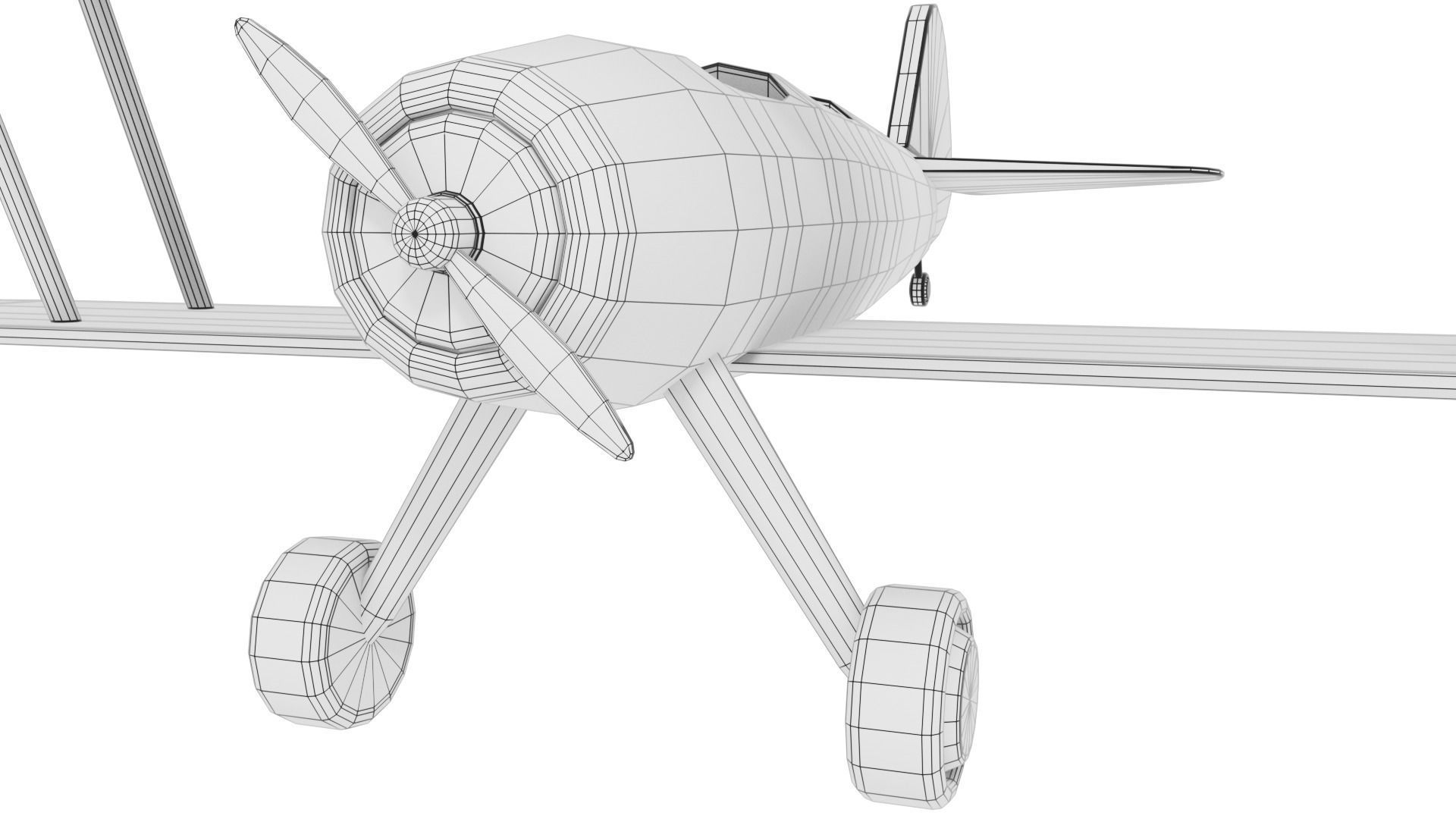 game model of the airplane 3D model | CGTrader