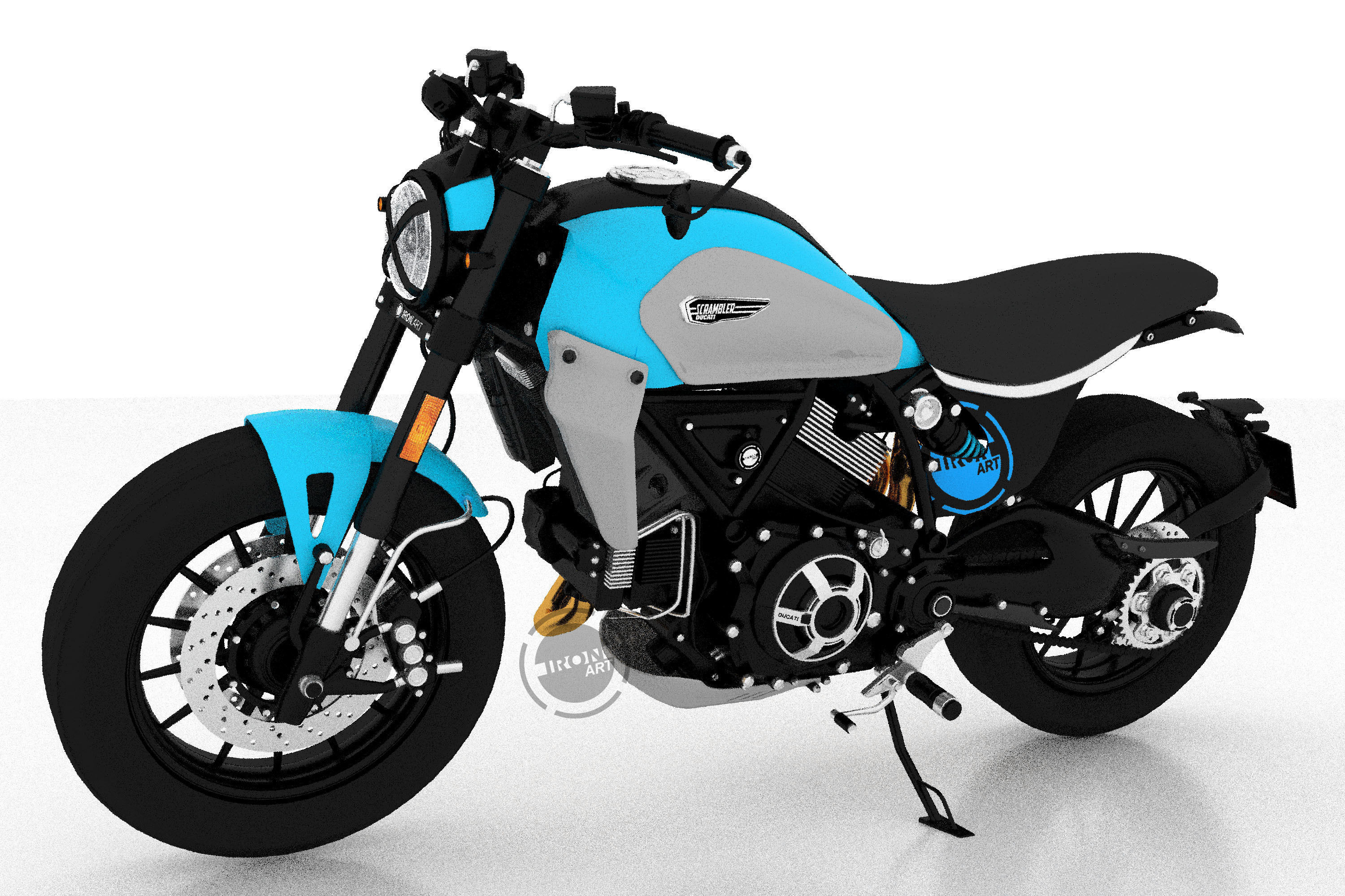 Ducati Scrambler Next Gen 3D model | CGTrader