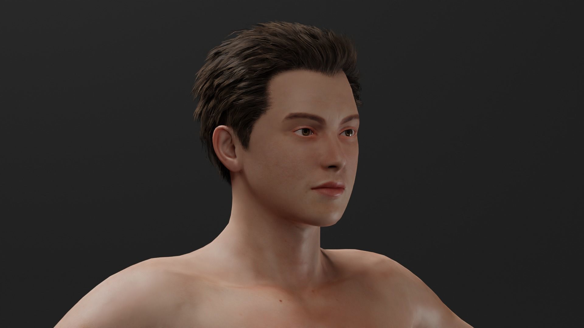 Realistic Male - Shaun 3D model rigged | CGTrader