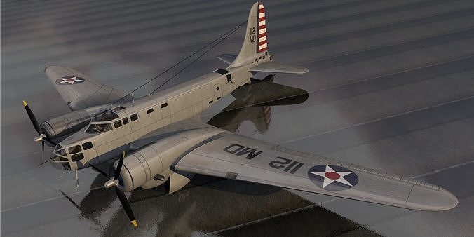 Douglas B-23 Dragon 3D model | CGTrader