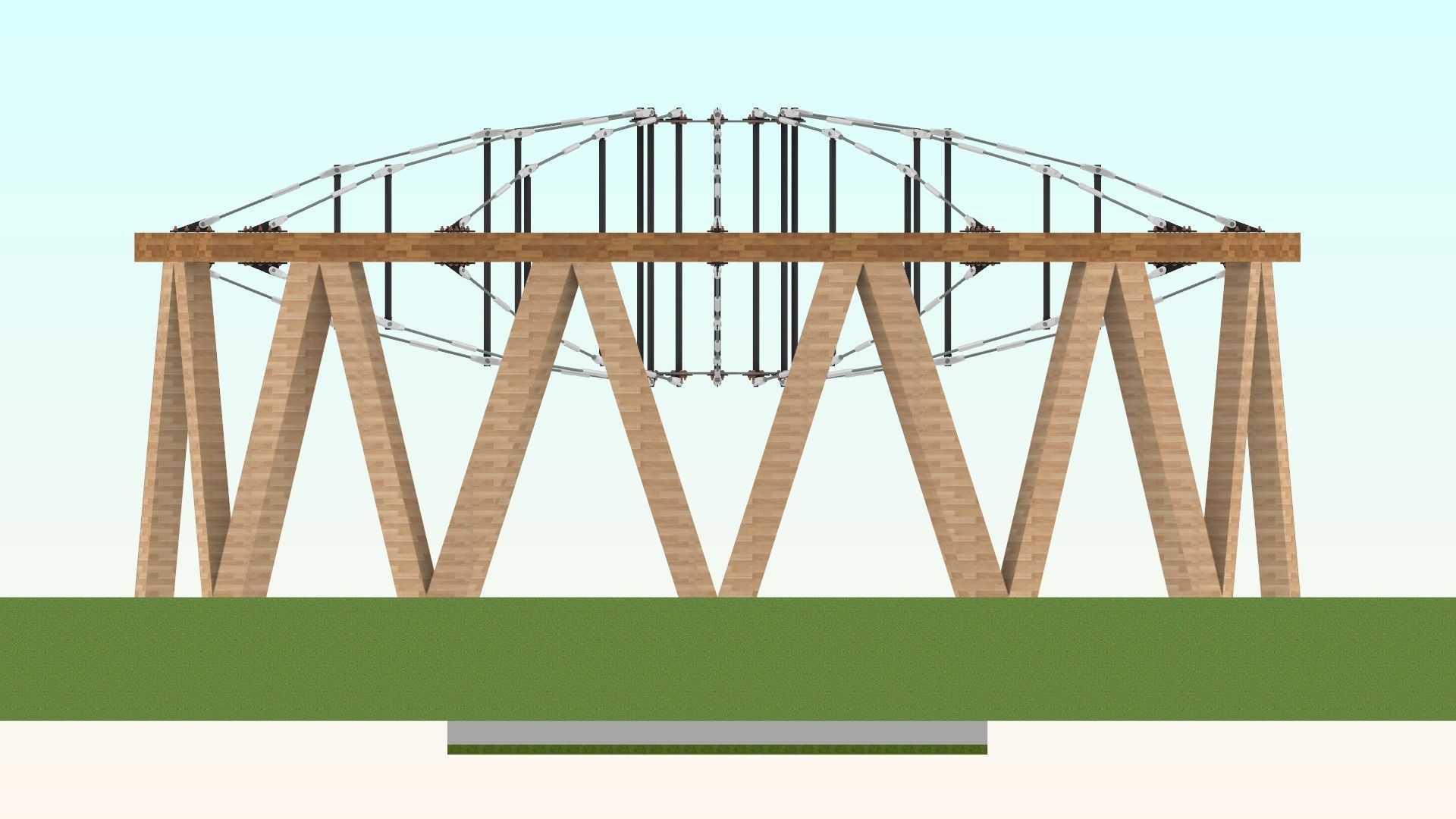 Radial cable model 3D model | CGTrader