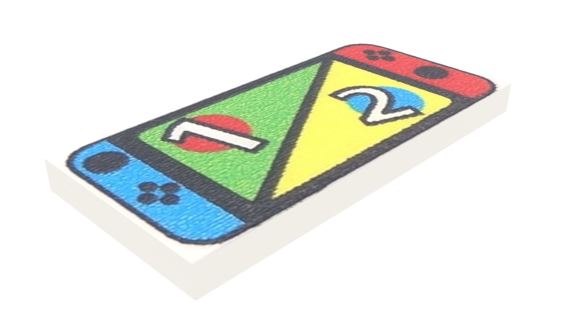 Nintendo Switch Gamepad Lego Tile 3D model | CGTrader