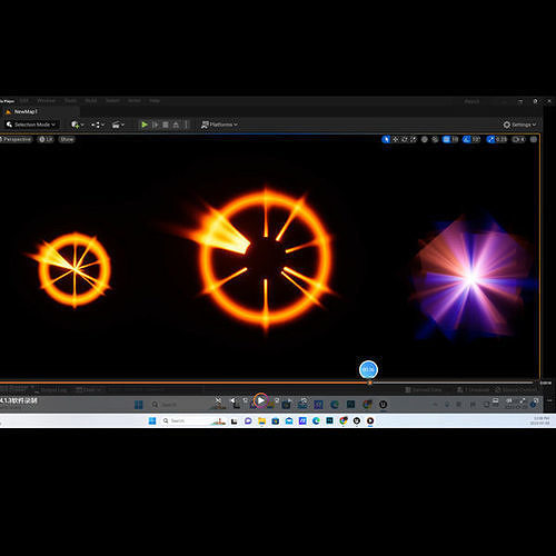Three of My Unreal Engine 5 RAYS FX 3D model animated | CGTrader