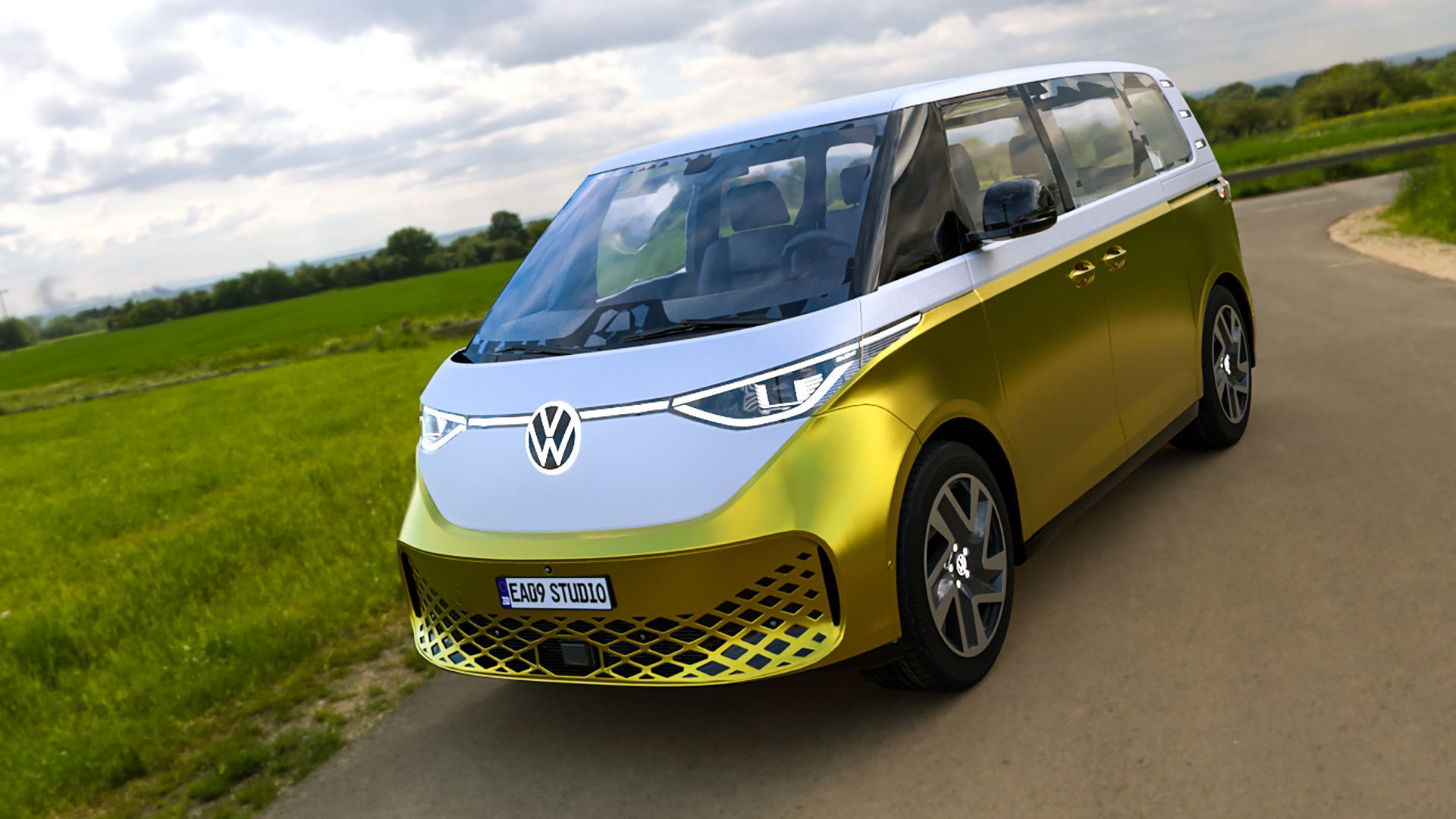 2024 VW ID Buzz 3D model | CGTrader
