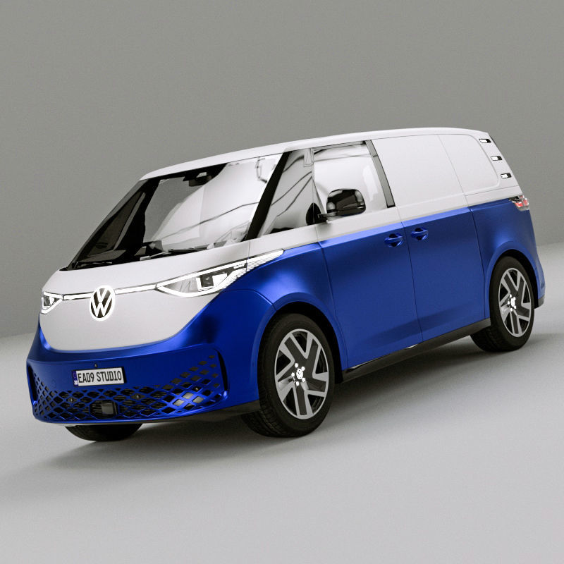2024 VW ID Buzz 3D model | CGTrader