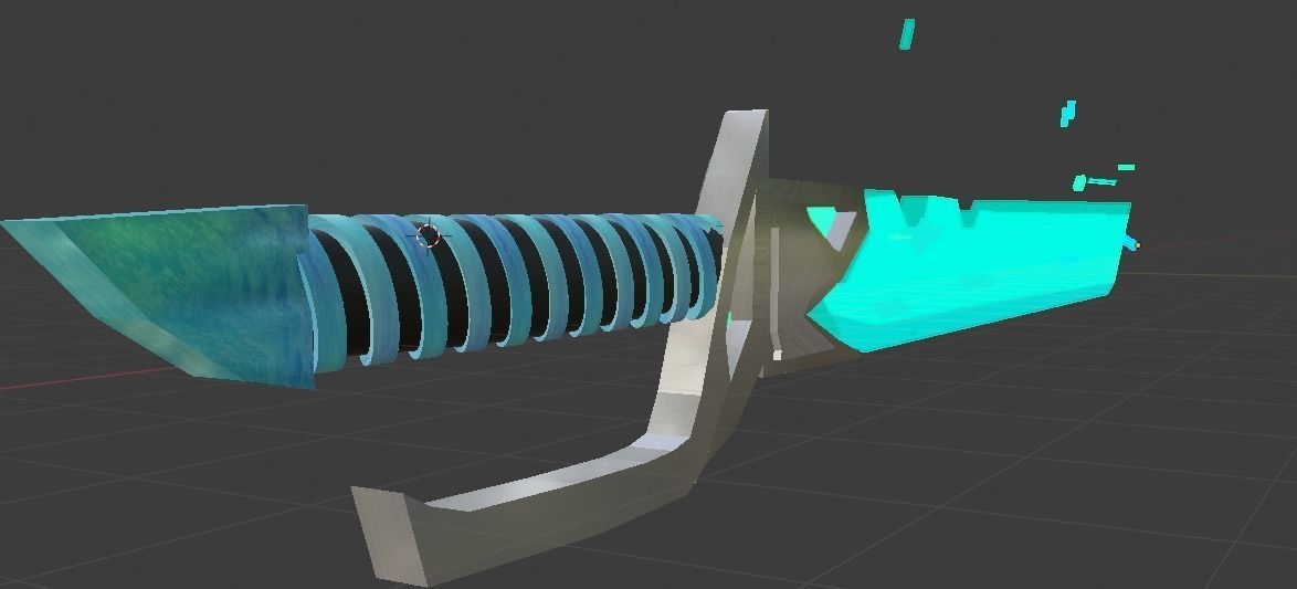 3D model Laser Sword with particles 3D model VR / AR / low-poly | CGTrader