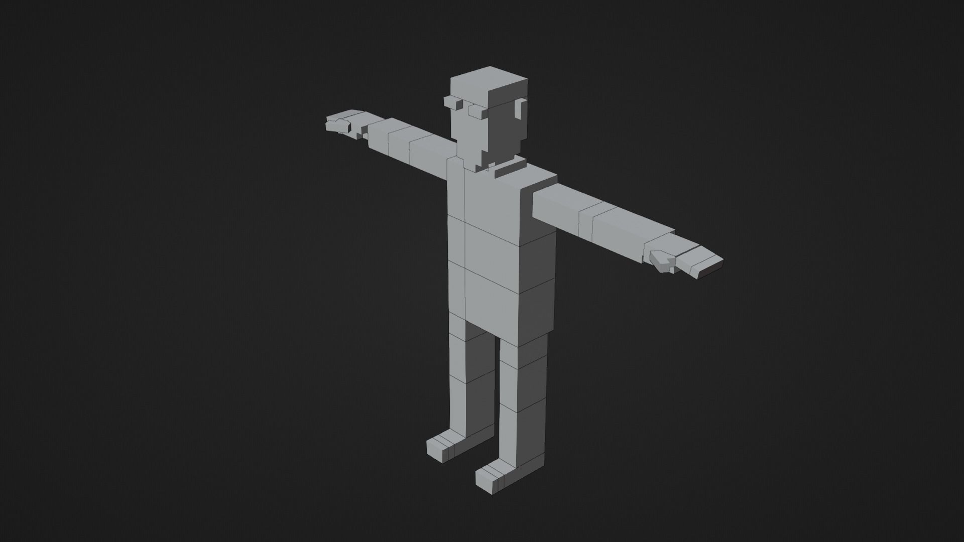 3D model OFFICE MAN VOXEL CHARACTER VR / AR / low-poly | CGTrader