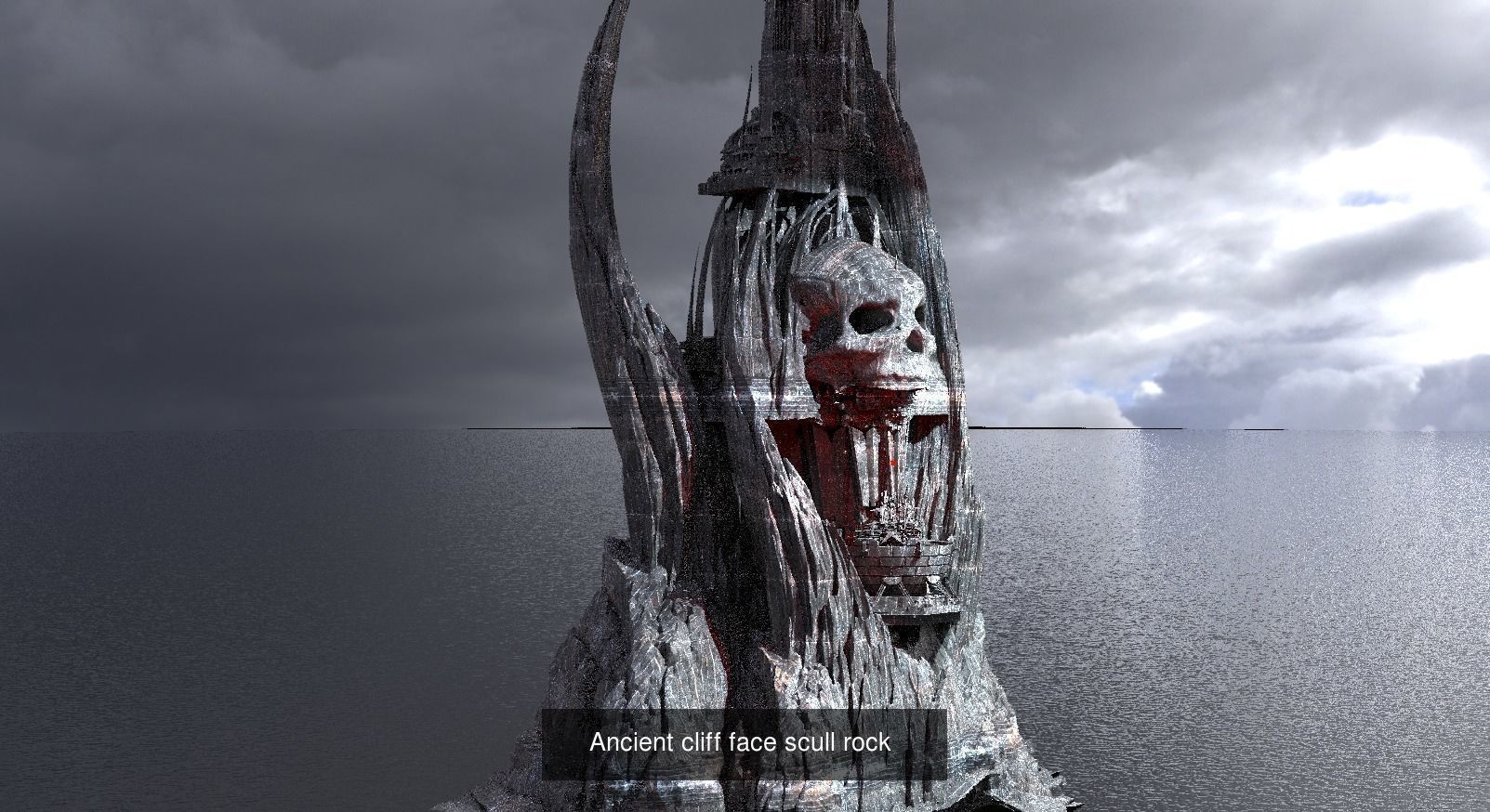 Skeleton Castle collection | CGTrader