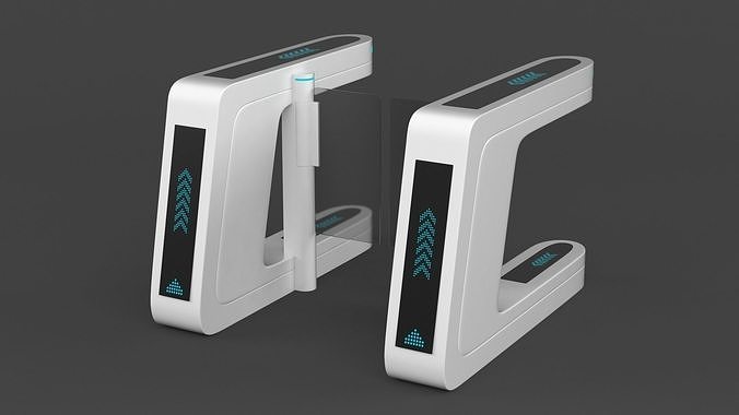 Turnstile Gate 3D model | CGTrader
