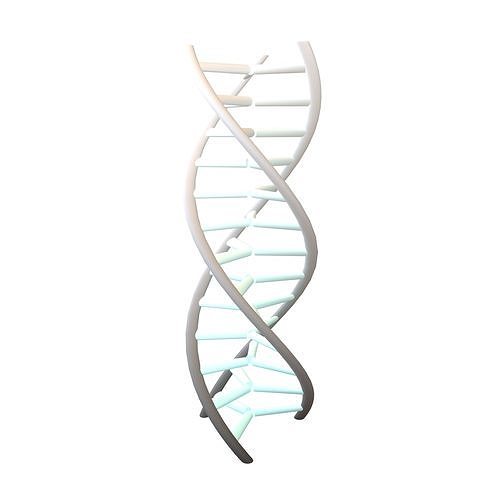 Triple Helix DNA v1 011 3D model | CGTrader