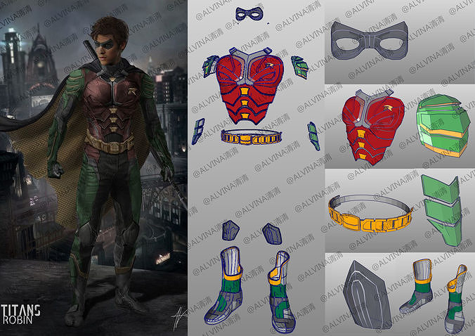 Robin Concept Costume