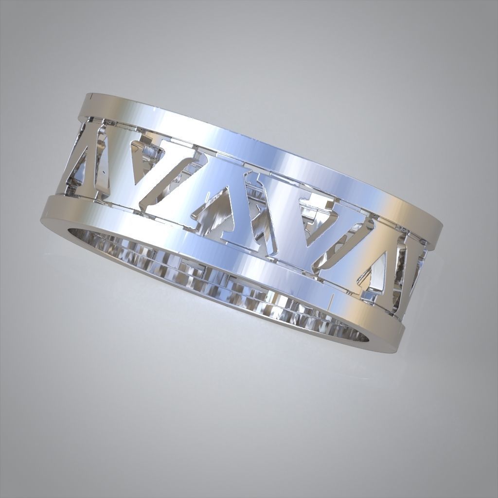 Diamond ring 0499 3D printable model 3D model 3D printable | CGTrader