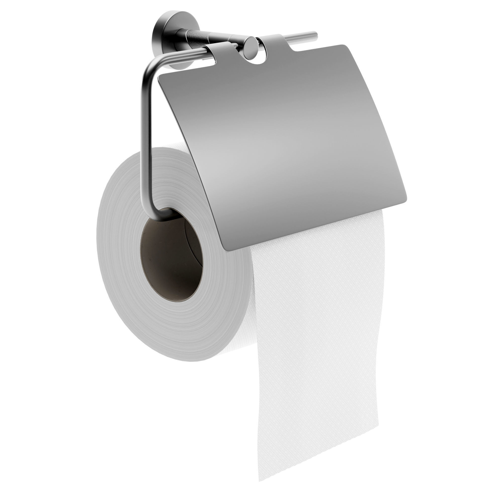 Toilet Paper with Holder 3D model | CGTrader