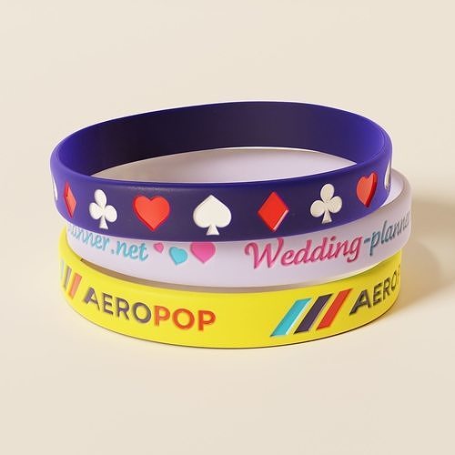3D model Silicone Wristband VR / AR / low-poly | CGTrader