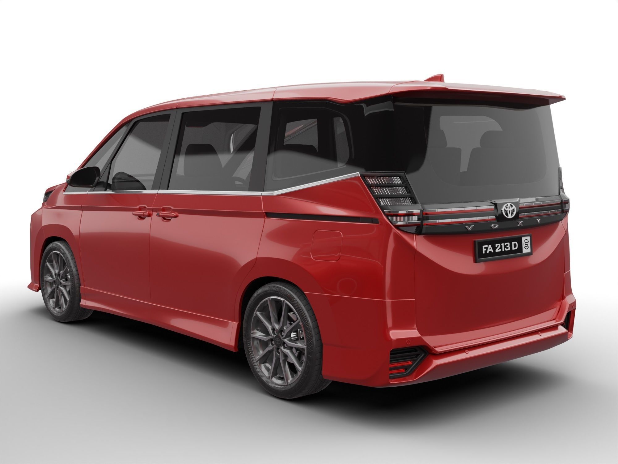Toyota Voxy 3D model | CGTrader