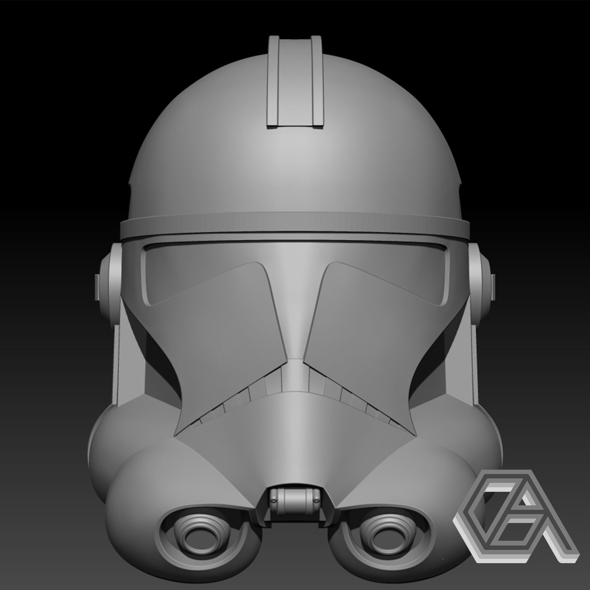 Star Wars - Clone Trooper Phase 2 Helmet 3D model 3D printable | CGTrader