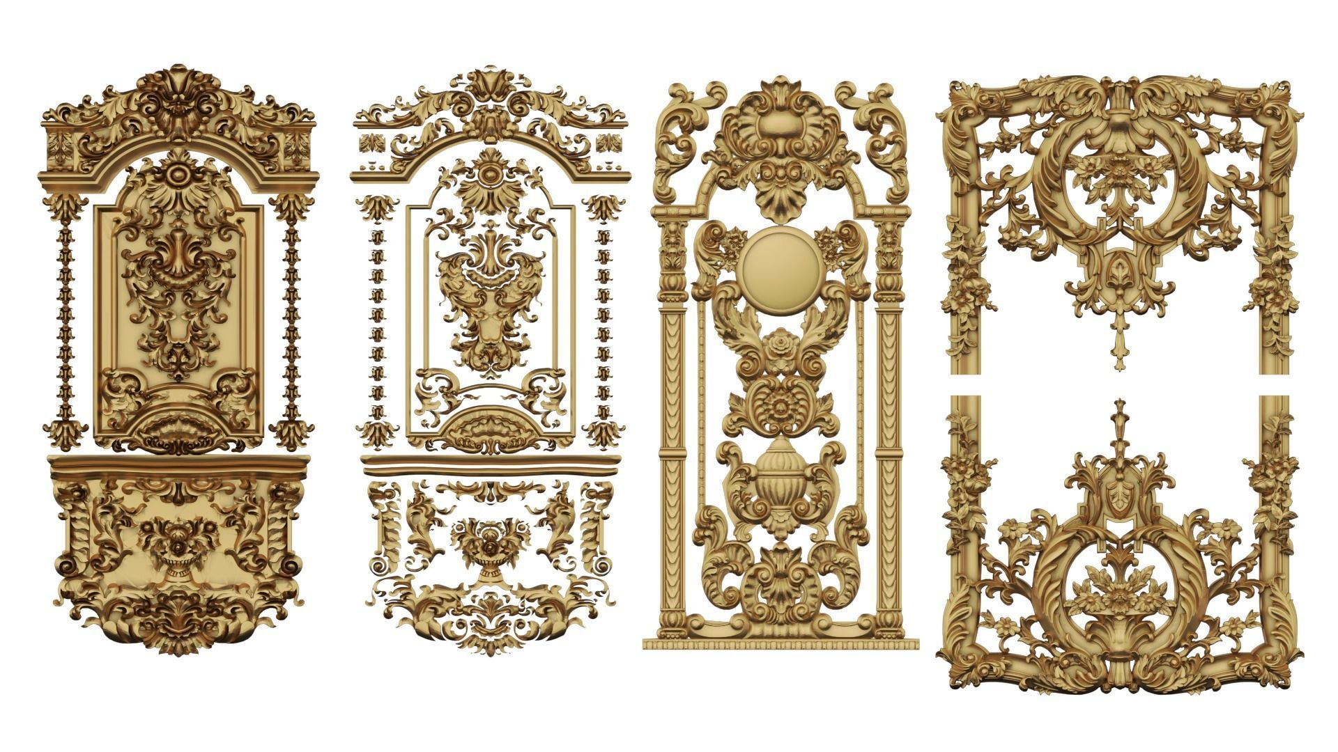 Pattern Classic 3D model | CGTrader