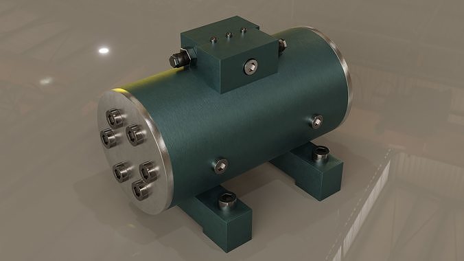 Rotary Actuator free 3D model | CGTrader