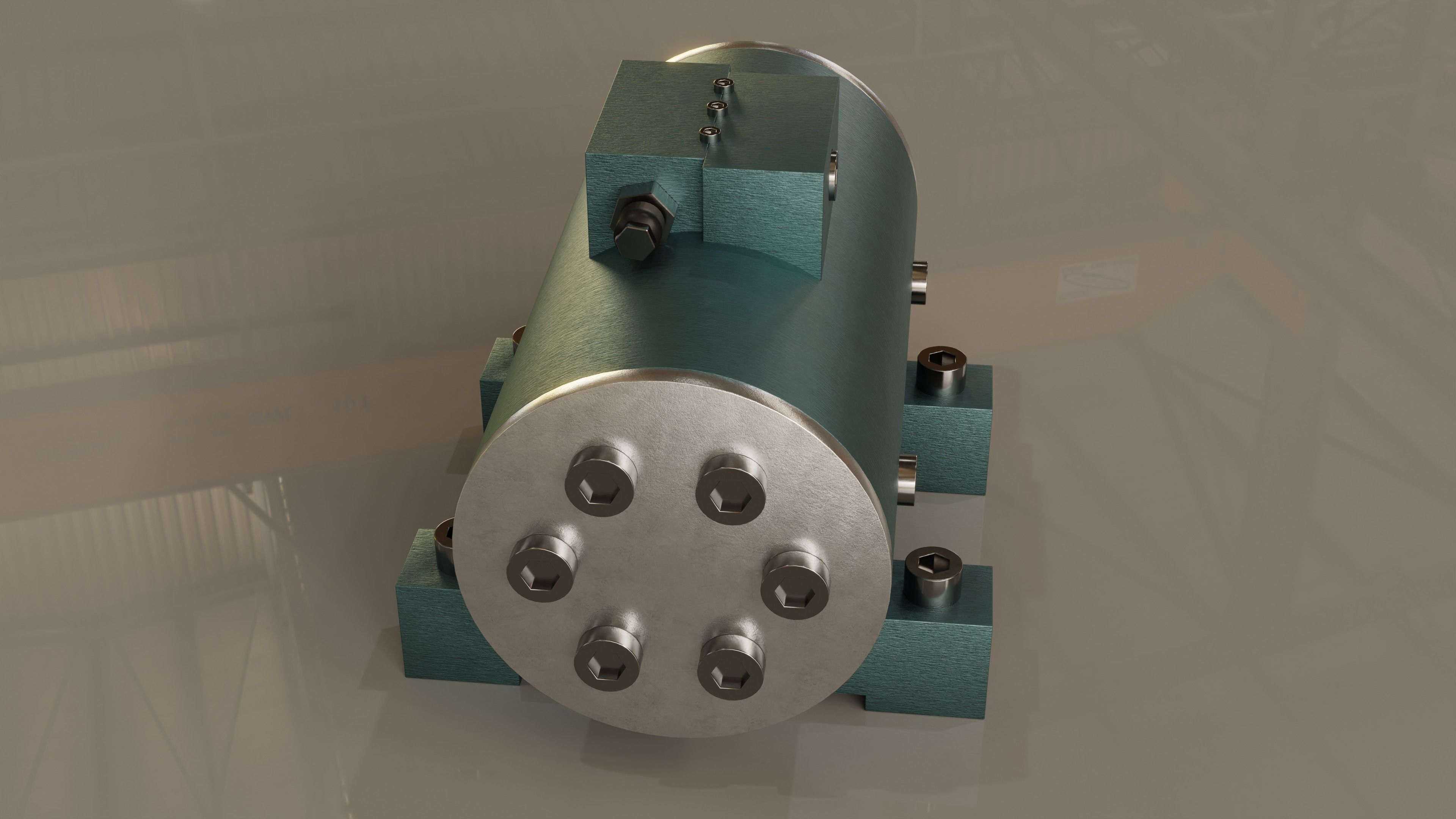 Rotary Actuator free 3D model | CGTrader