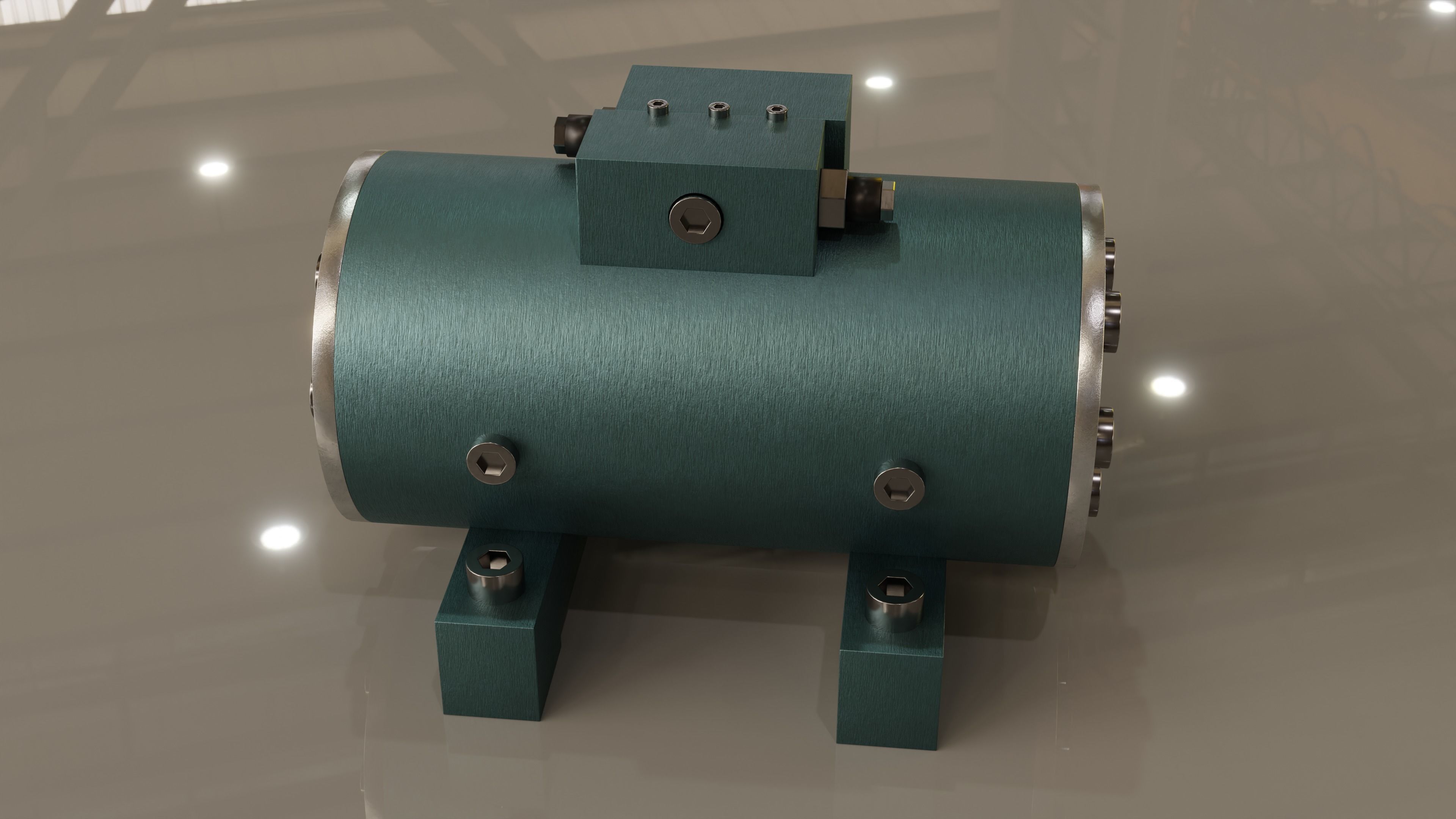 Rotary Actuator free 3D model | CGTrader