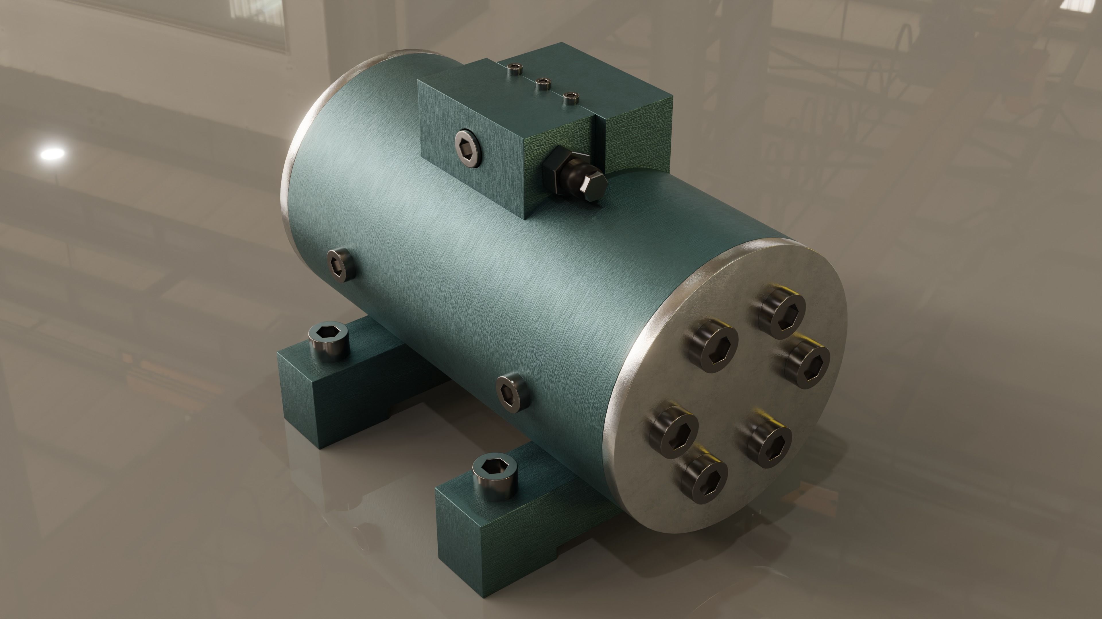 Rotary Actuator free 3D model | CGTrader