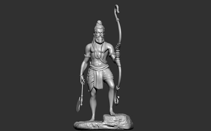 Parashurama 3D model 3D printable | CGTrader