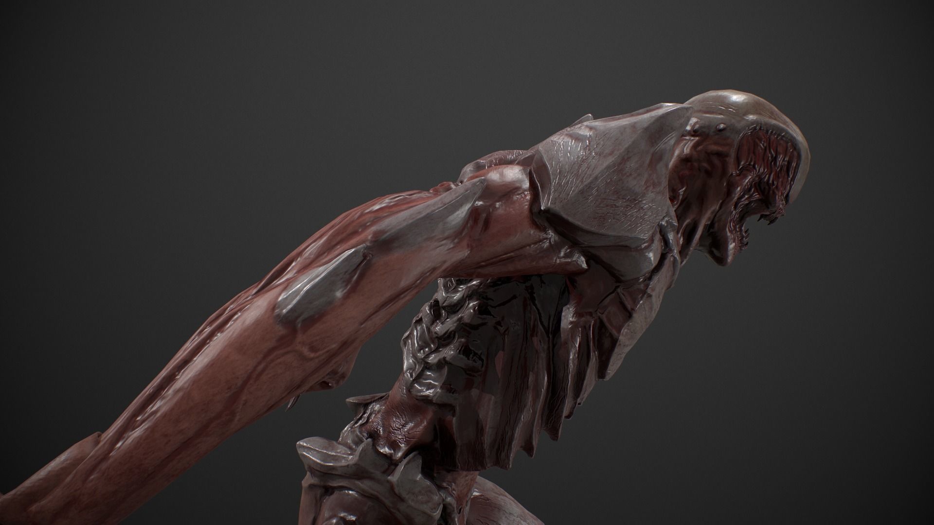 3D model Mutant 2 Humanoid Monster VR / AR / low-poly | CGTrader
