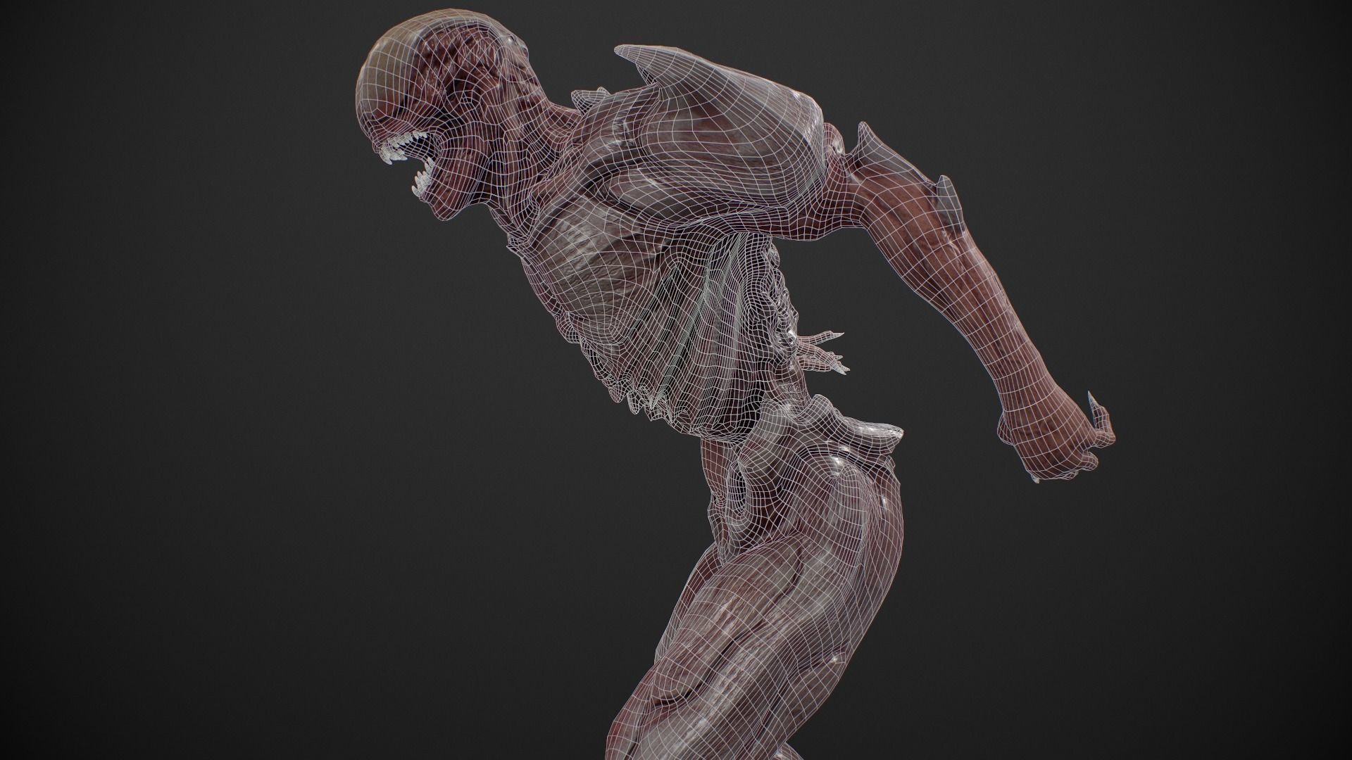 3D model Mutant 2 Humanoid Monster VR / AR / low-poly | CGTrader