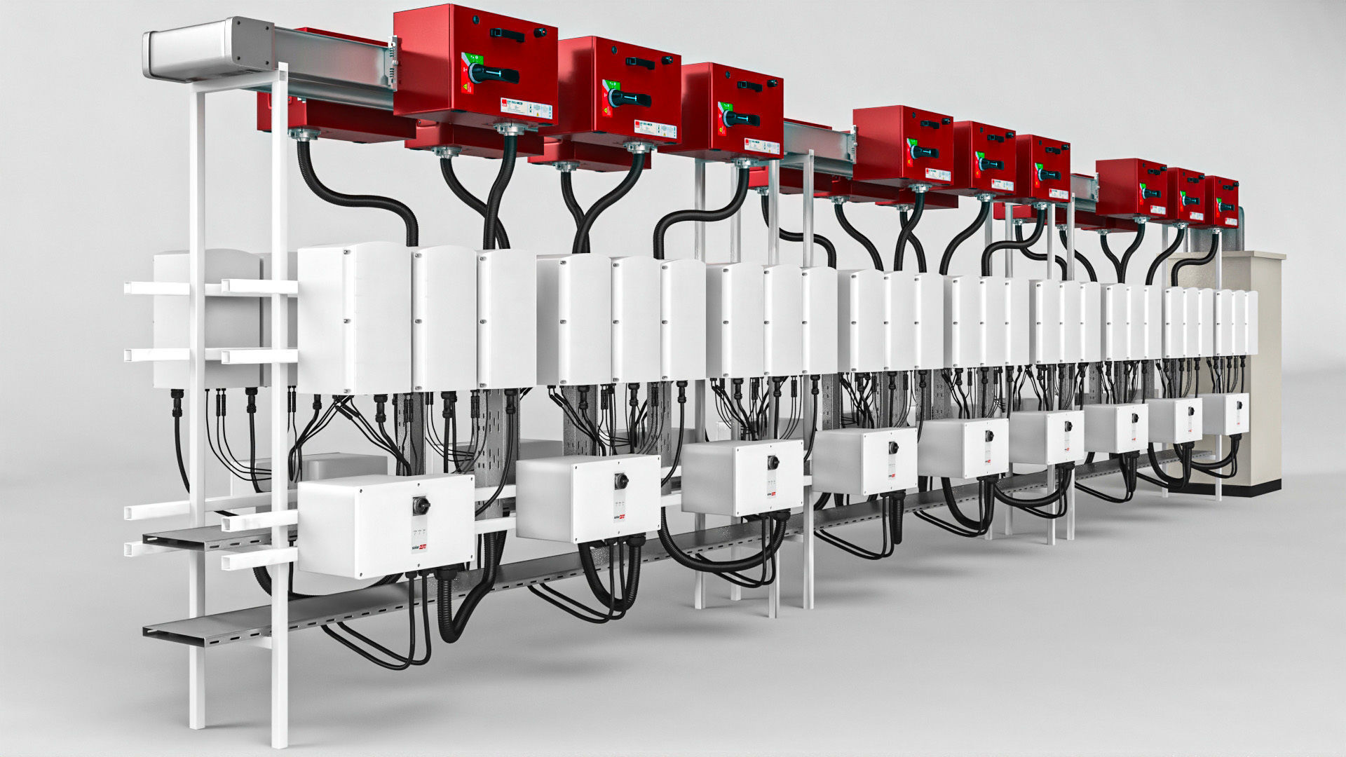 3D model Solar Inverter Room VR / AR / low-poly | CGTrader