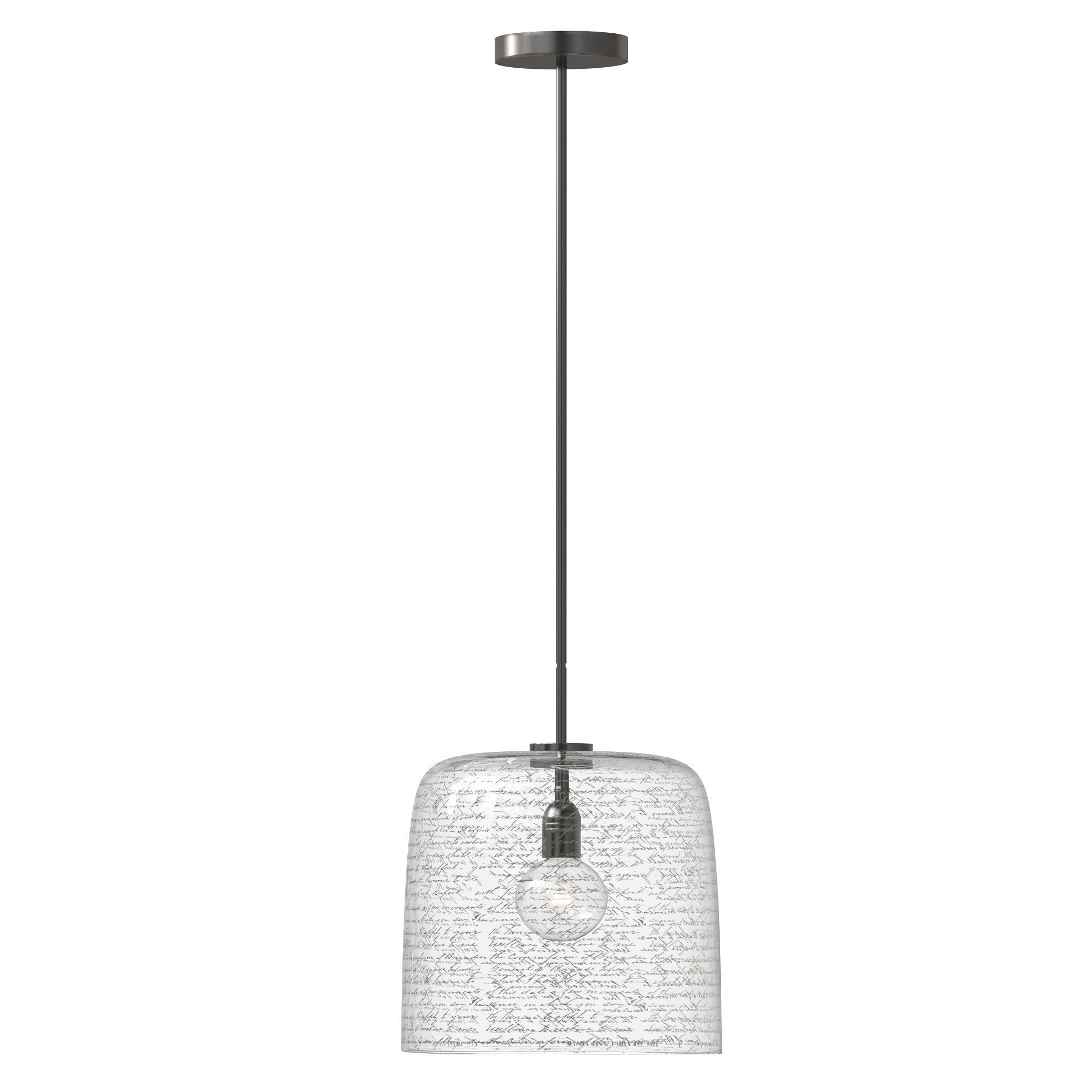 Alison Berger Word Pendant 3D model | CGTrader