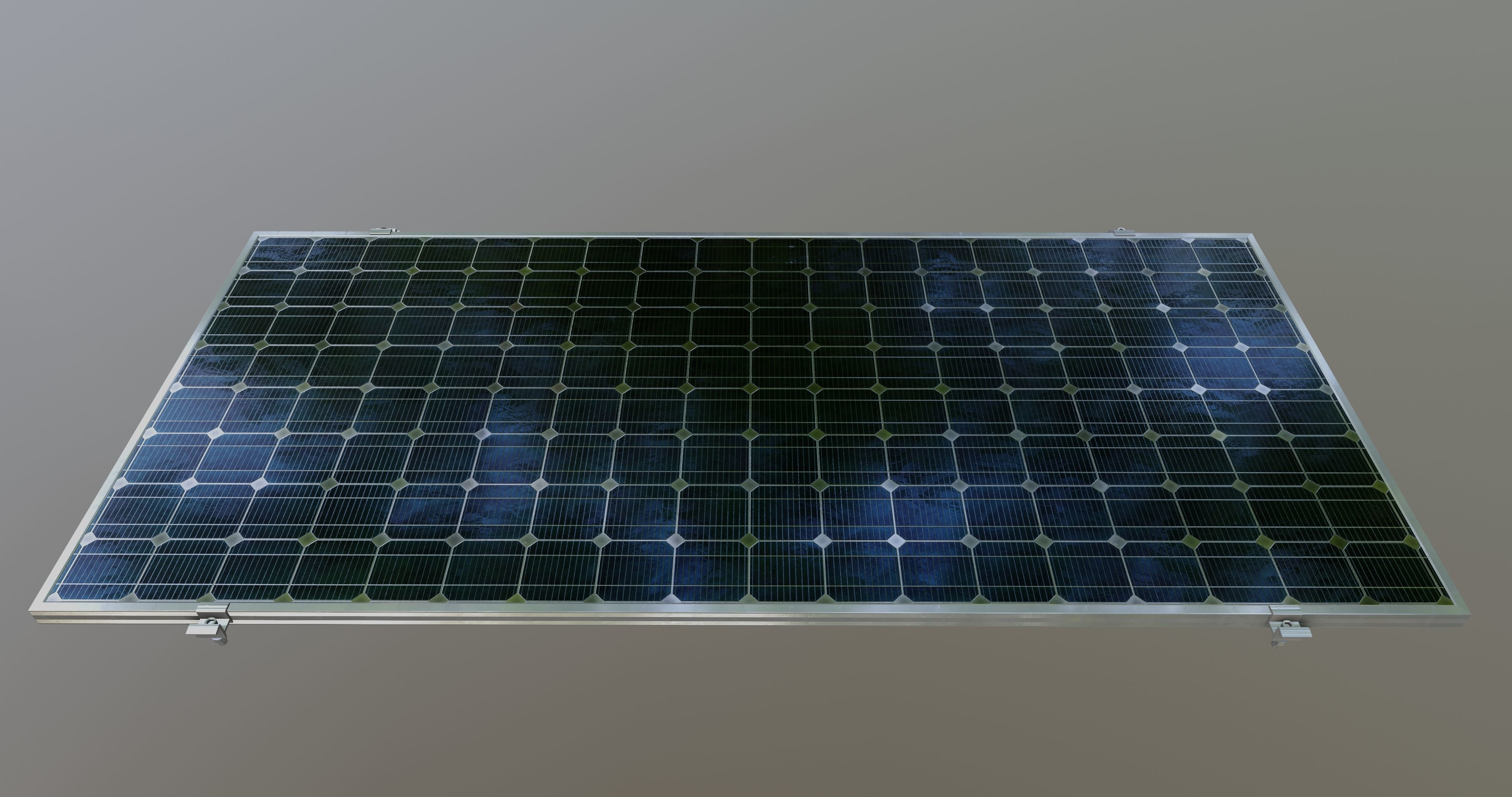 8-Solar Panel 160Wp 1480x670x30mm 3D model | CGTrader