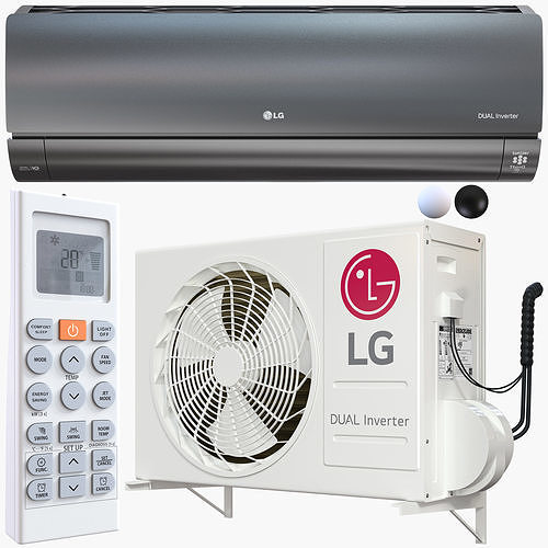 3D model lg air conditioners VR / AR / low-poly | CGTrader