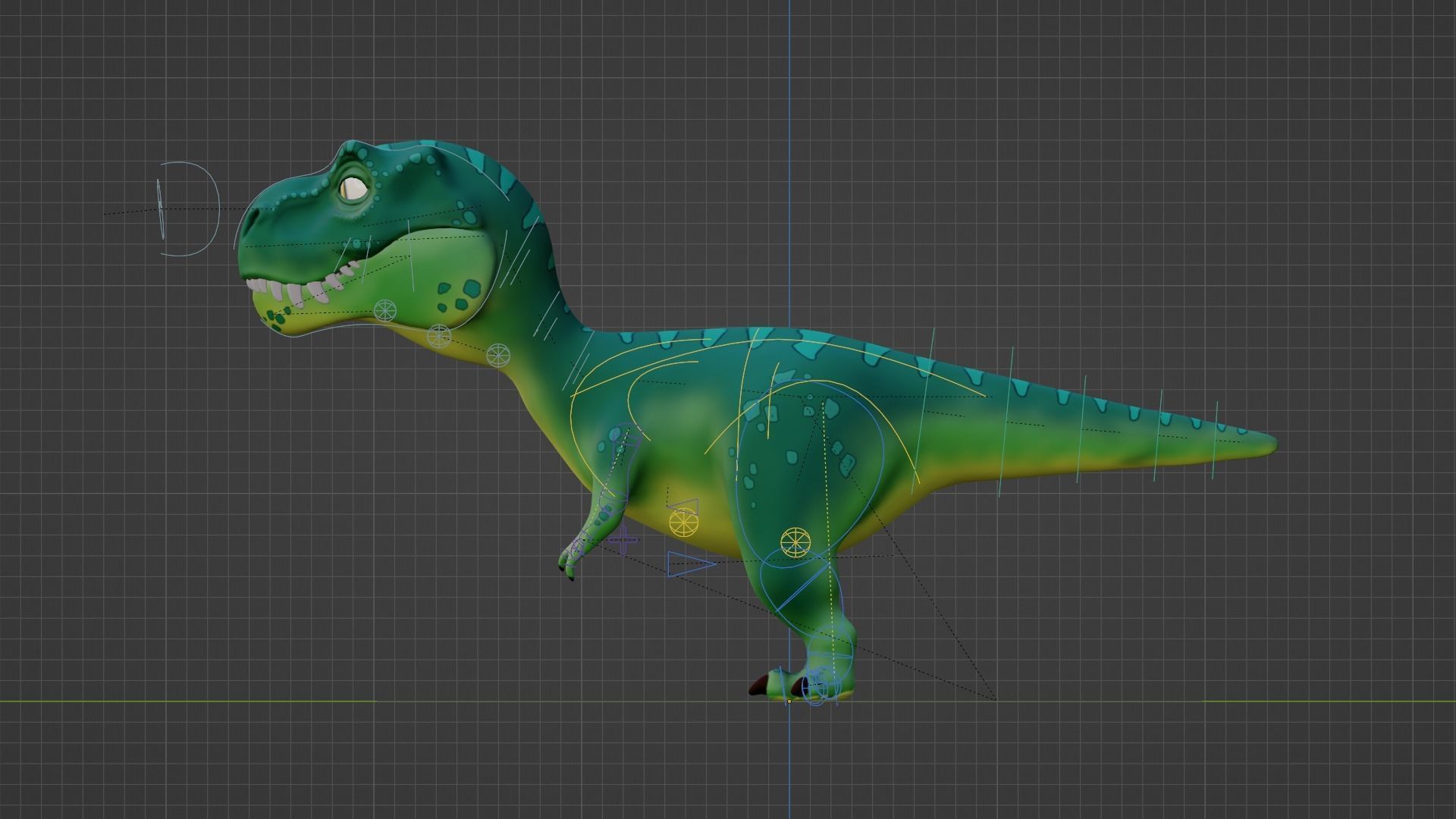D Rex free VR / AR / low-poly 3D model rigged | CGTrader