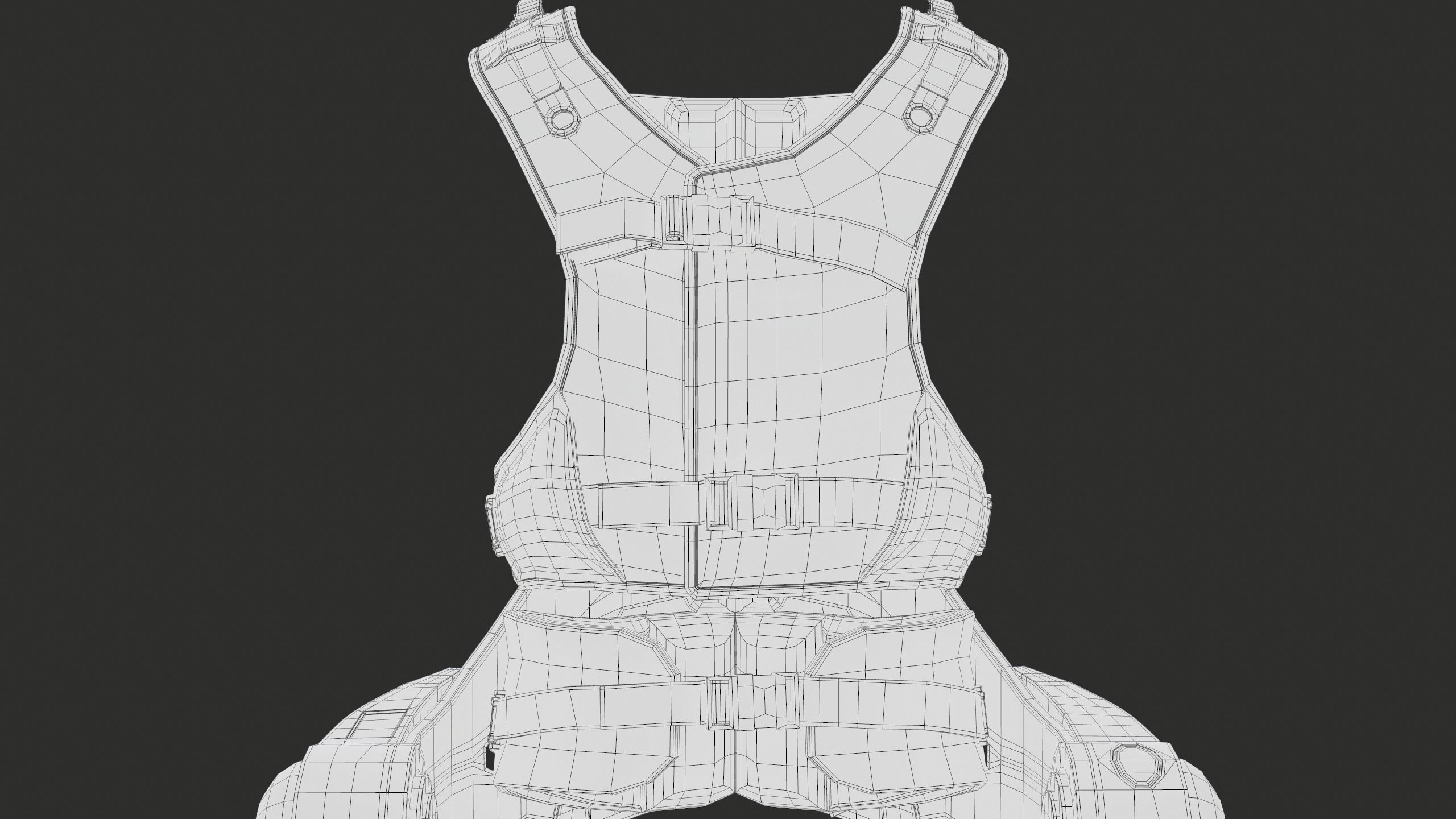 3D model Exoskeleton German Bionic Cray-X Yellow 2023 - PBR VR / AR ...