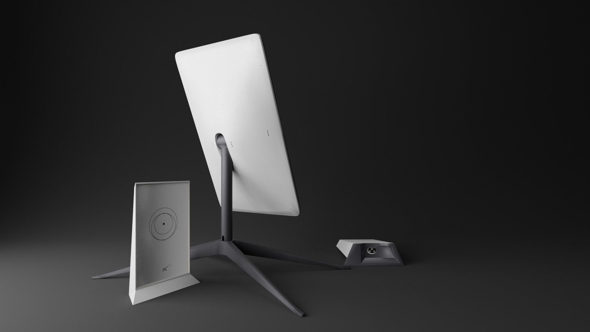 3D model Starlink antenna VR / AR / low-poly | CGTrader