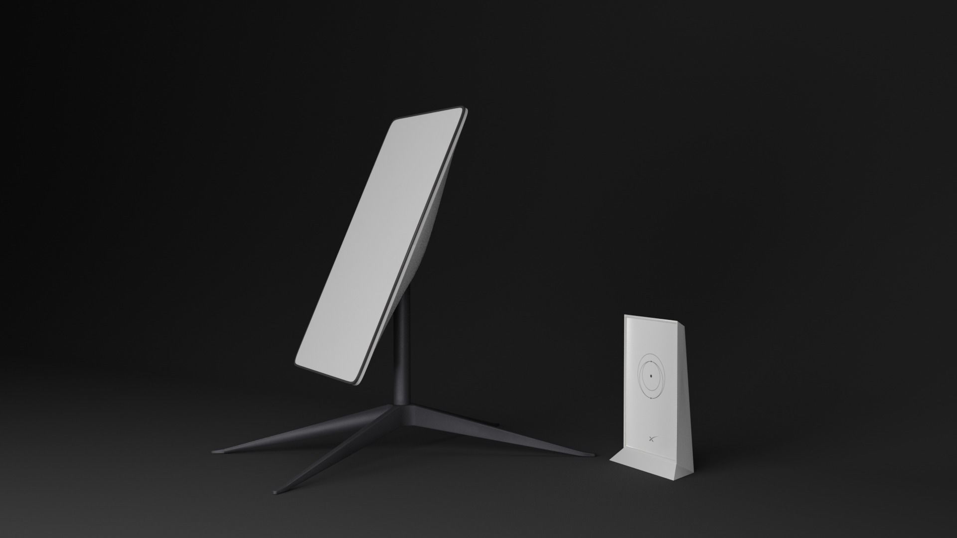 3D model Starlink antenna VR / AR / low-poly | CGTrader