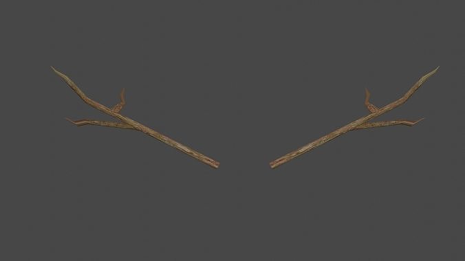 Basic Sticks - Stick Arms free VR / AR / low-poly 3D model | CGTrader