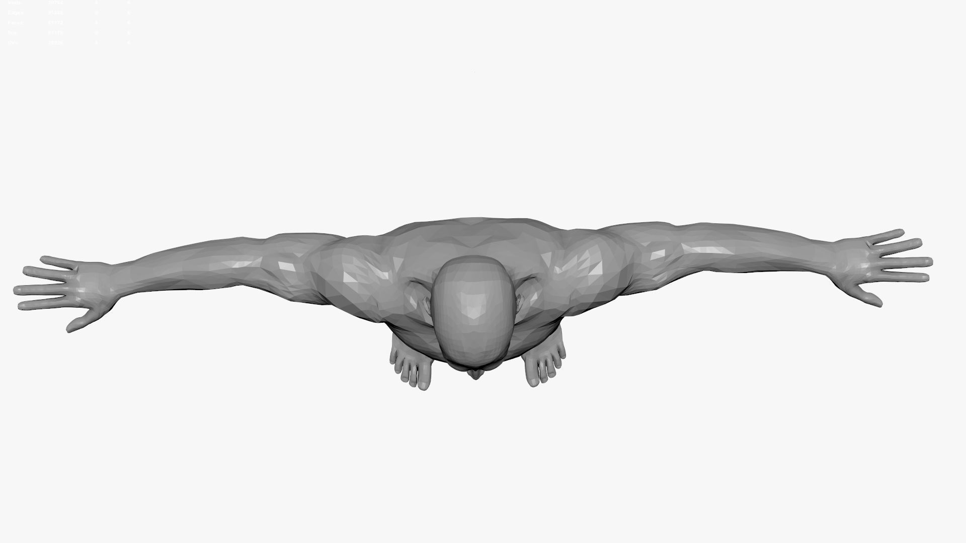 3D model Man Body For Medical Anatomy VR / AR / low-poly | CGTrader