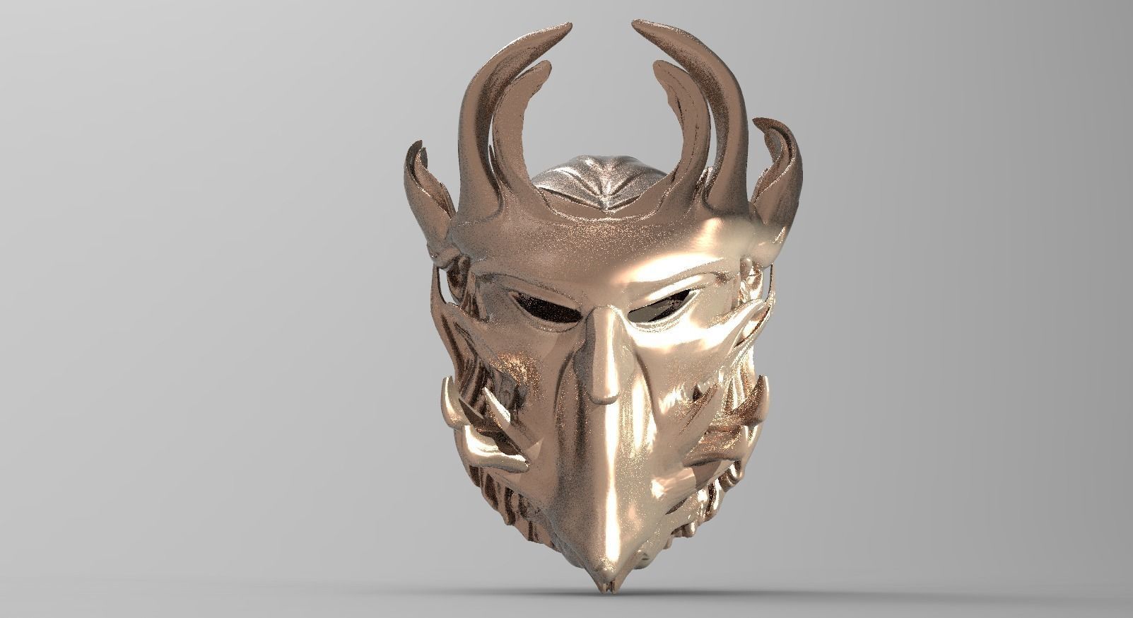 Druid mask collection 1 3D model | CGTrader
