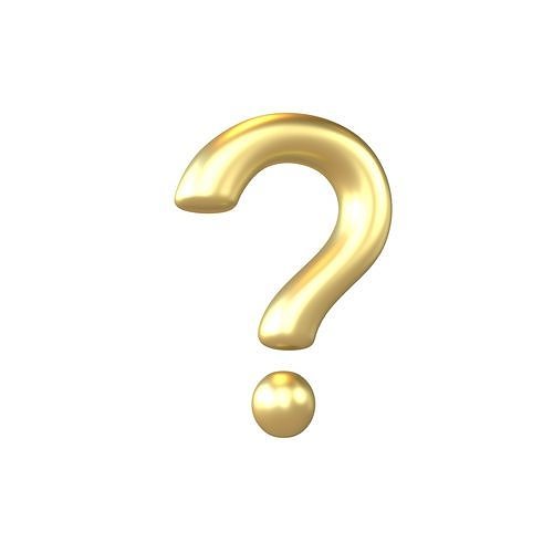 3D model Question Mark Symbol V1 007 VR / AR / low-poly | CGTrader