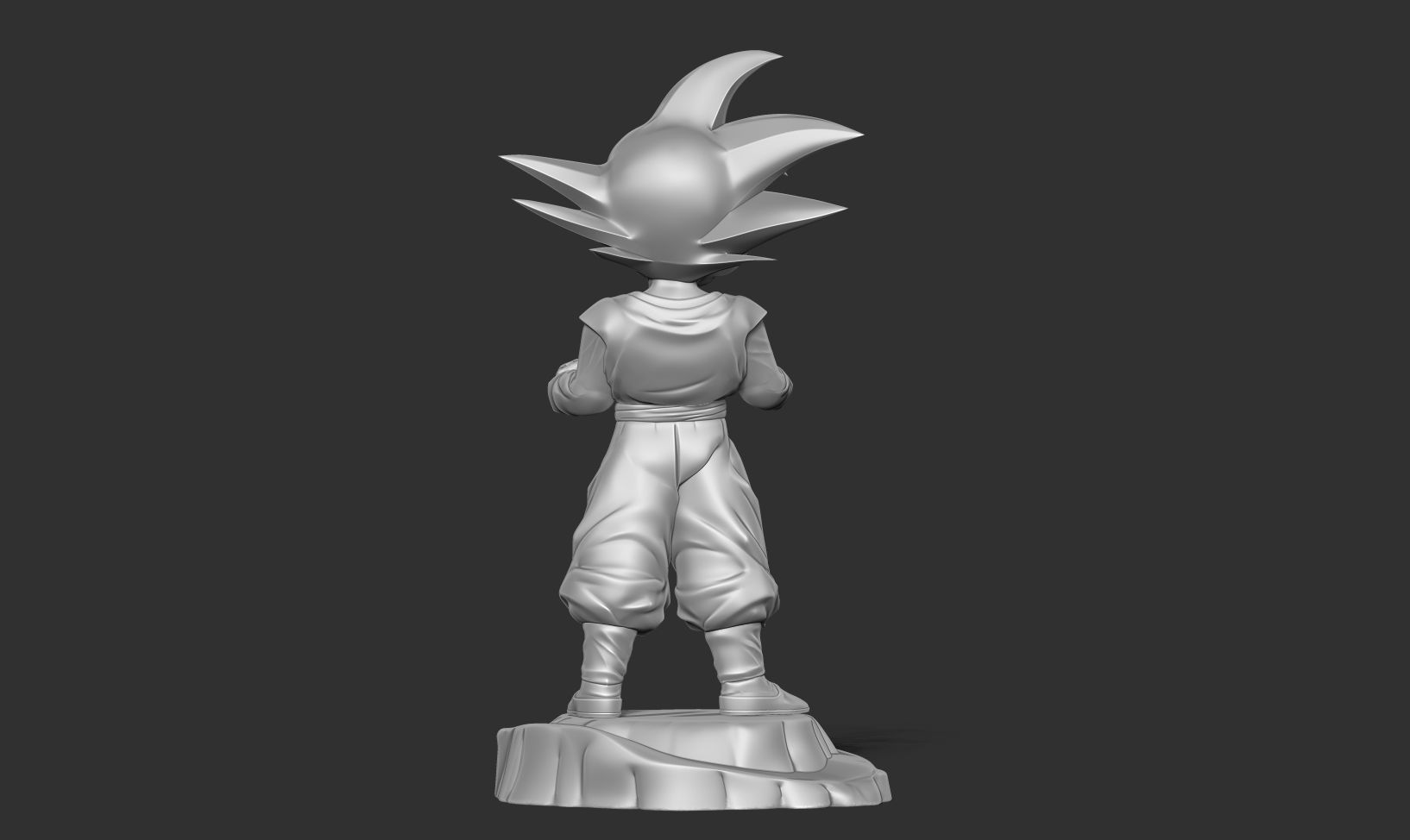 Son Goten - Dragon Ball Fanart 3D model 3D printable | CGTrader