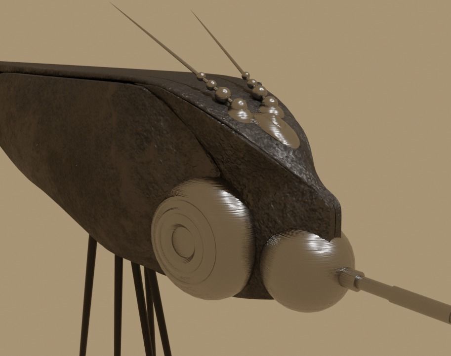 3D model Dune Hunter Seeker VR / AR / low-poly | CGTrader