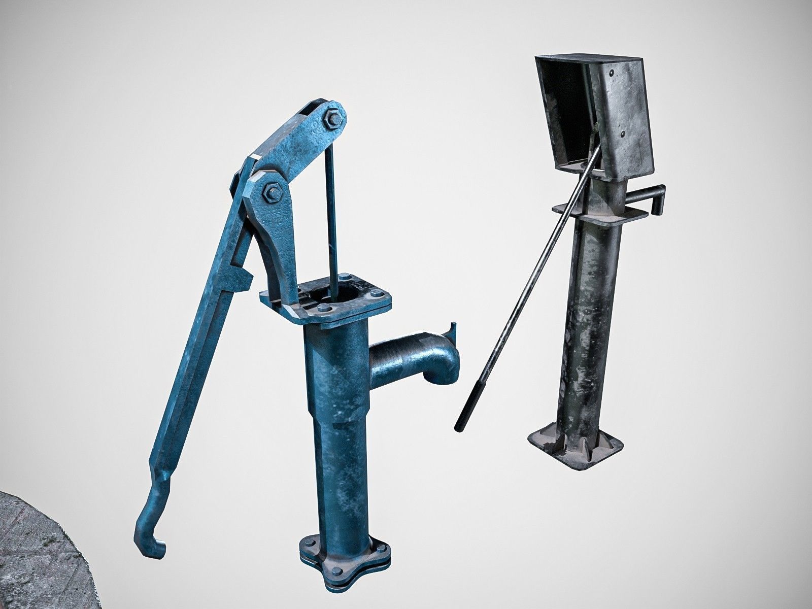 3D model Tube well Pack VR / AR / low-poly | CGTrader