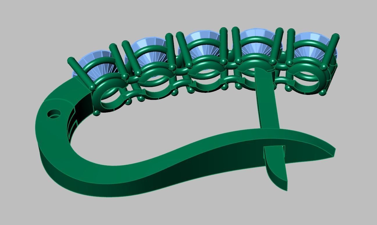 Earring model 0319 3D printable model13 3D model 3D printable | CGTrader