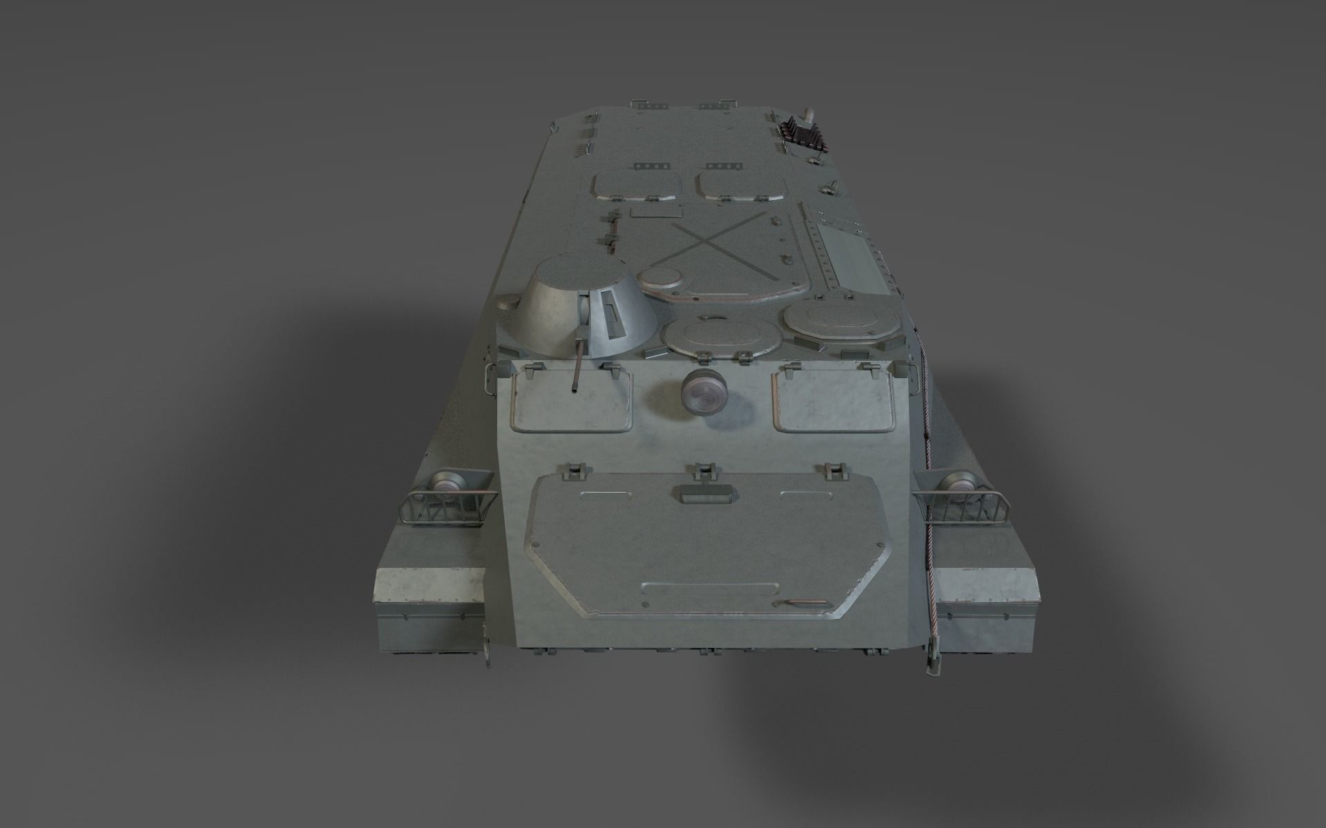 3D model Tank MTLB VR / AR / low-poly | CGTrader