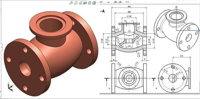 Valve 3D model 3D printable | CGTrader
