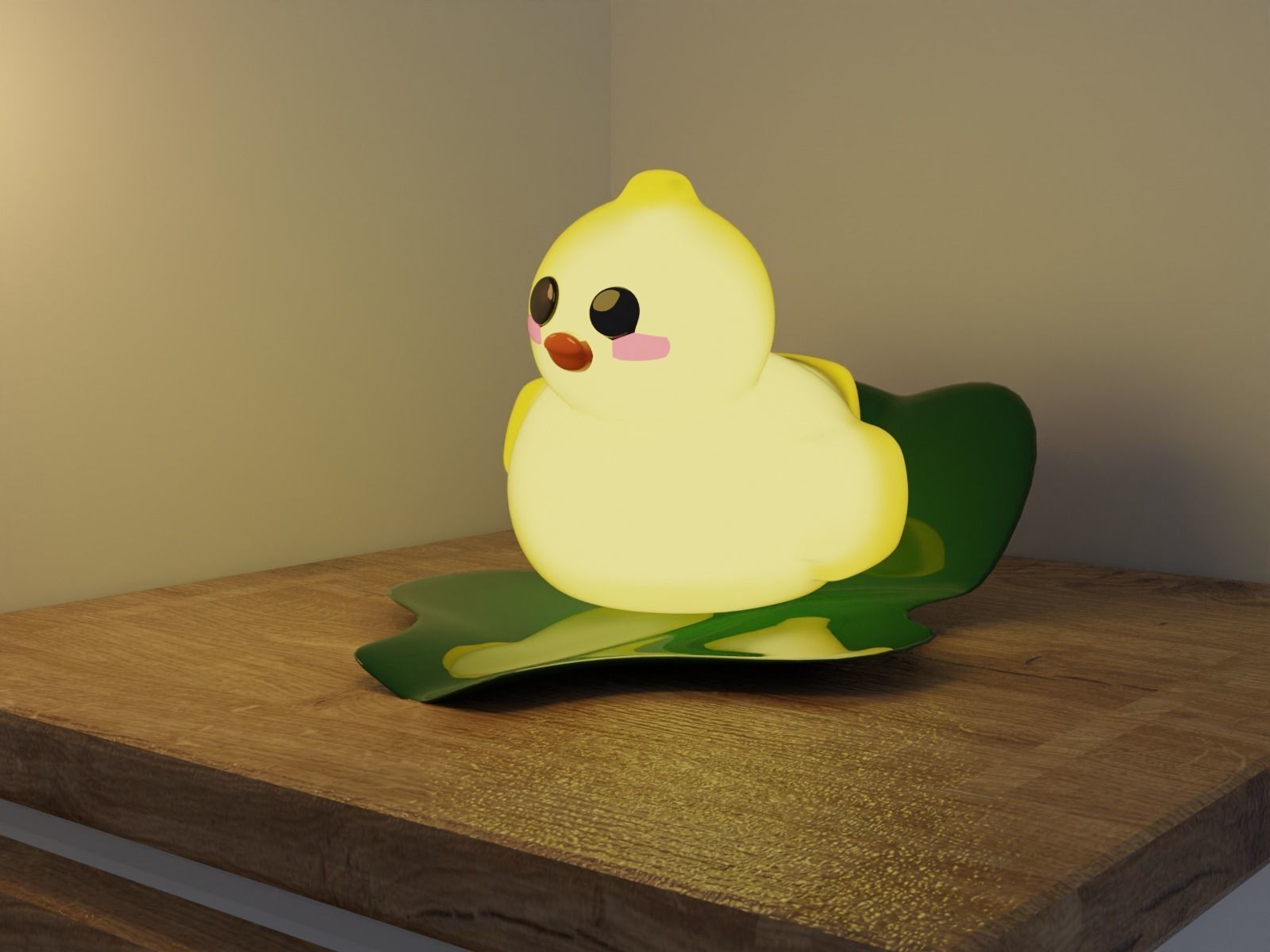3D model duck lantern VR / AR / low-poly | CGTrader